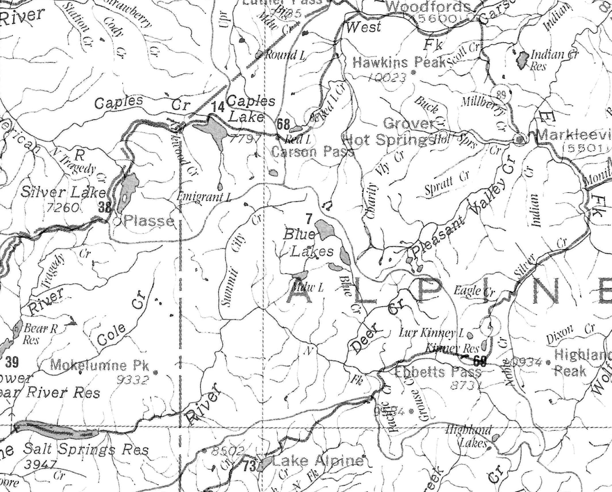 Maps and Small Streams - California Fly Fisher